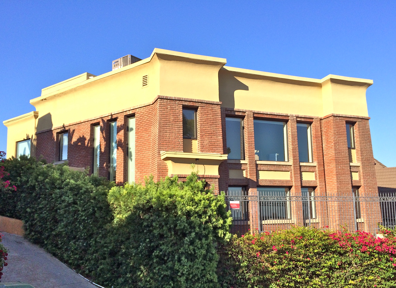 Egyptian Revival at 2700 Glendower Arthur Holiday Residence